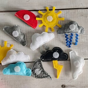 Weather Game (10 Pieces Included), Jeu De Météo ,juego De Meteorología ...