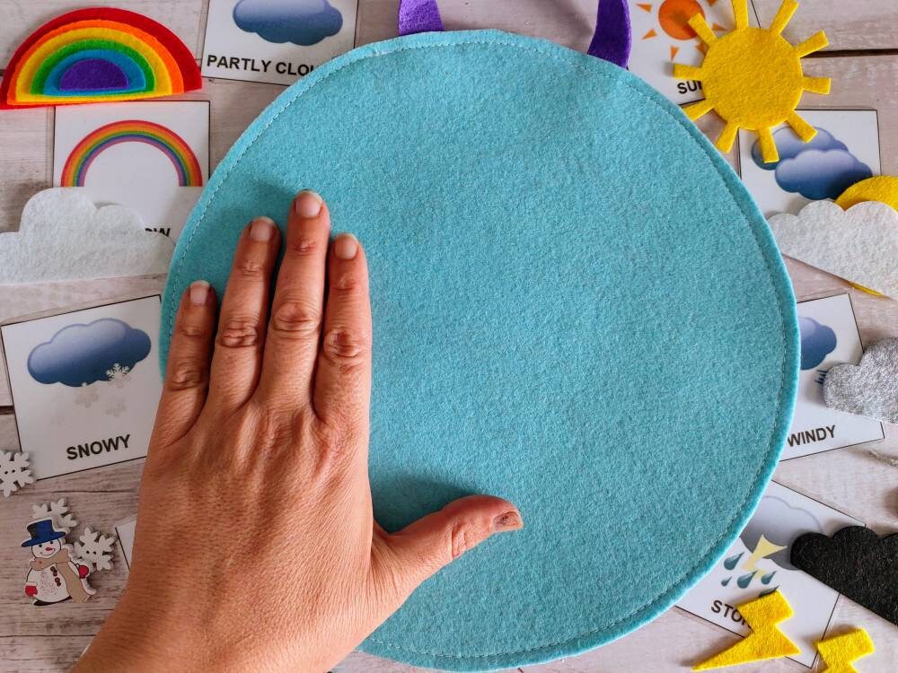 Weather Circle Game Pieces and Cards included Jeu de - Etsy España