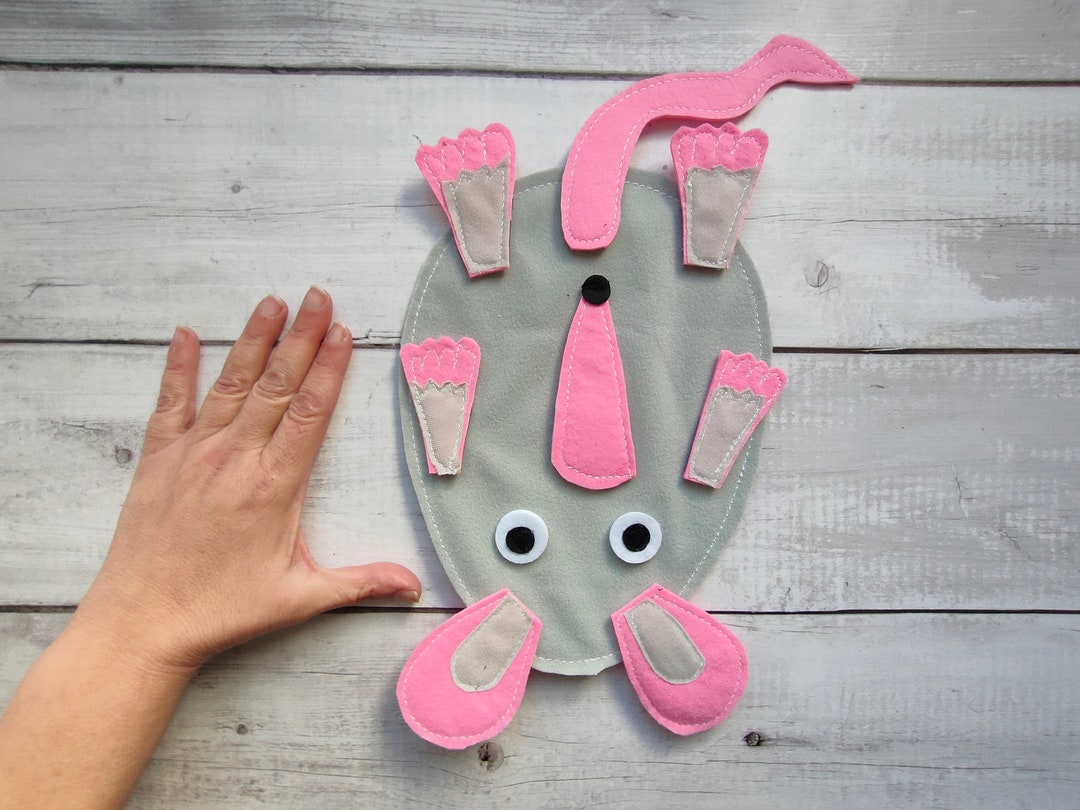 A Strange Bug ( Pieces With Velcro), Fine Motor Skill, Sensory Bin - Etsy