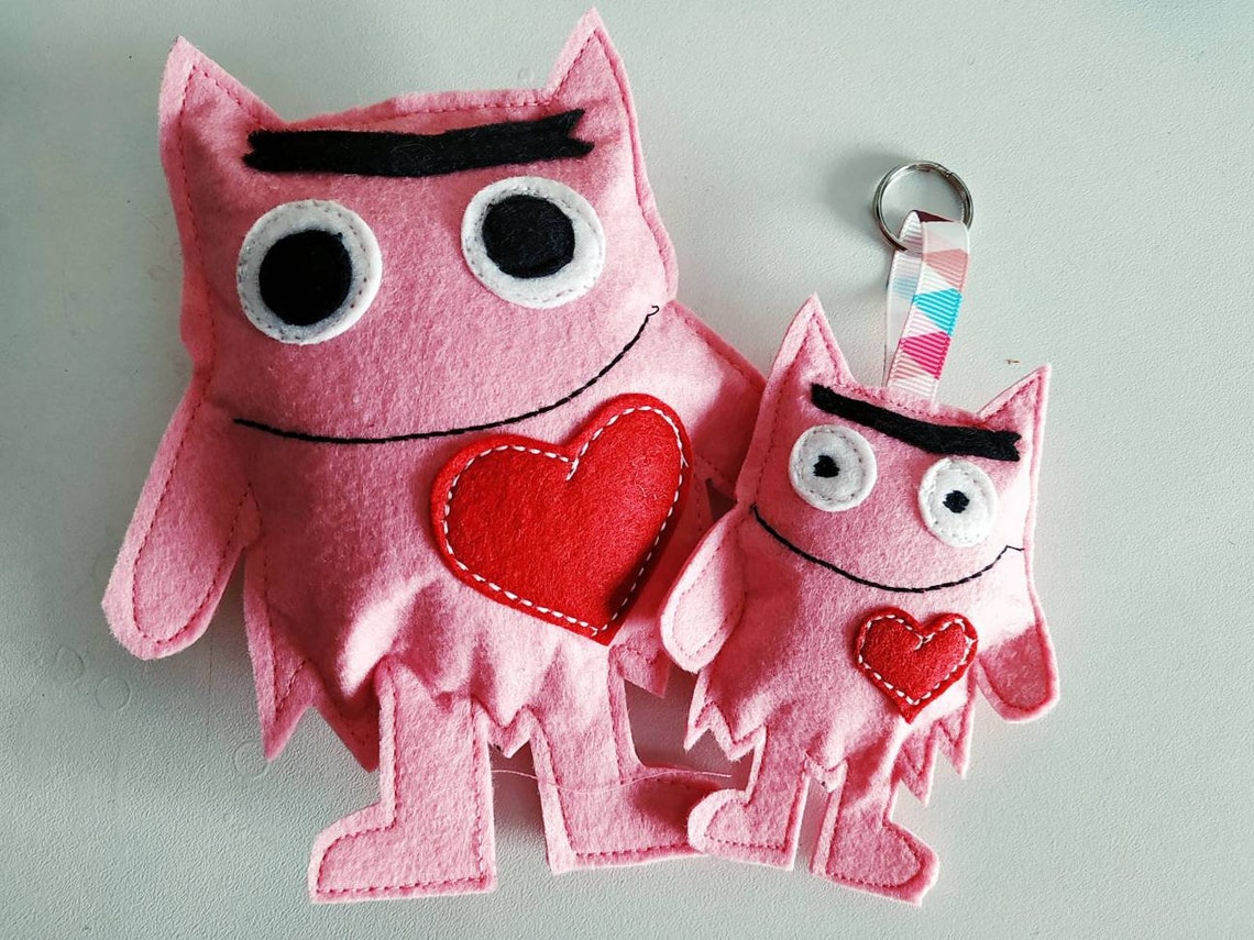 The Colour Monster pocket Version Choose Your Monster - Etsy