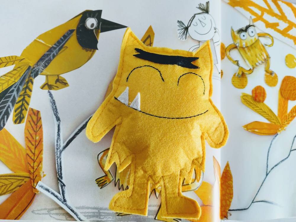 The Colour Monster 7 Monsters set | Etsy México