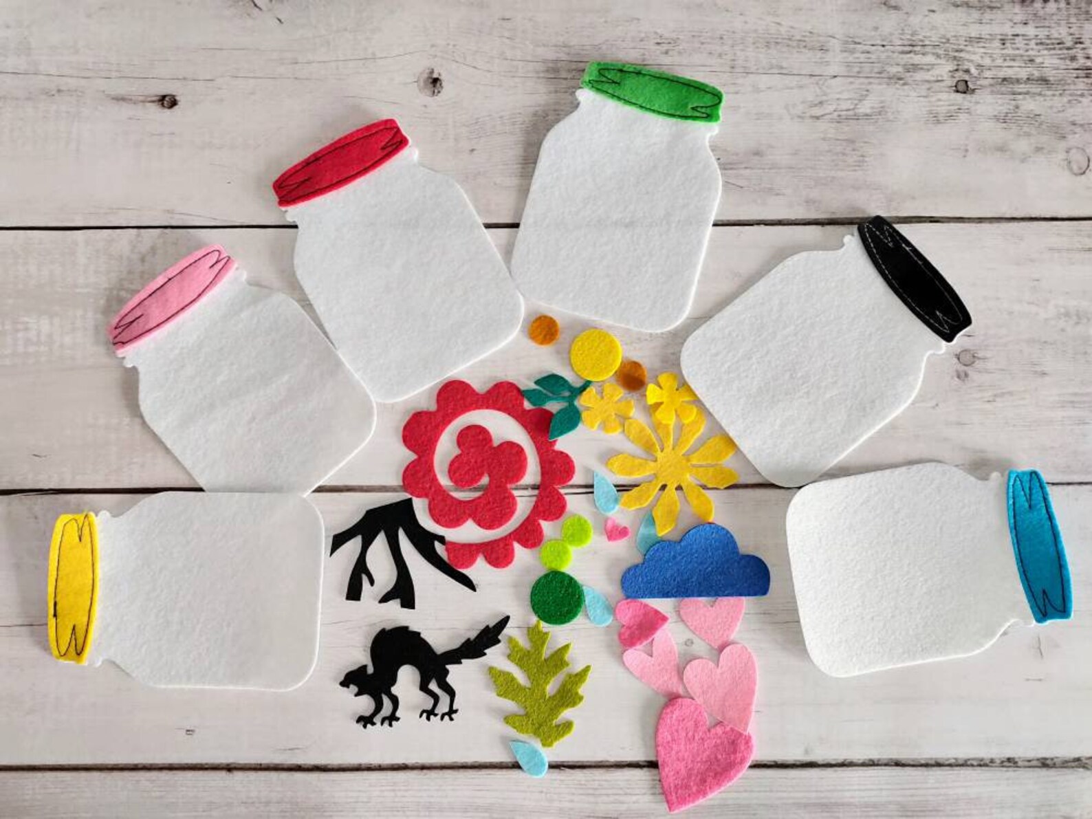 The Colour Monster Emotions Jar Game Activity Game | Etsy