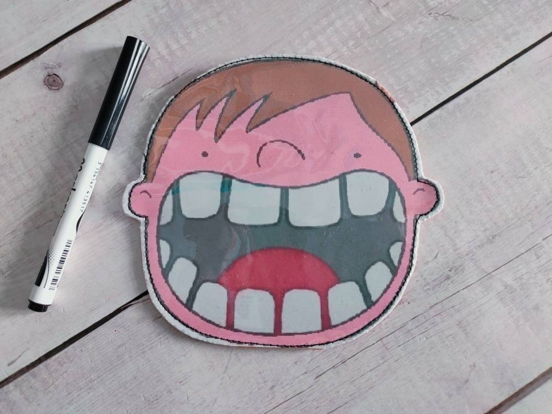 Teeth Cleaning Game ( Erasable Pen Included ), Didactic Game, Jeu ...
