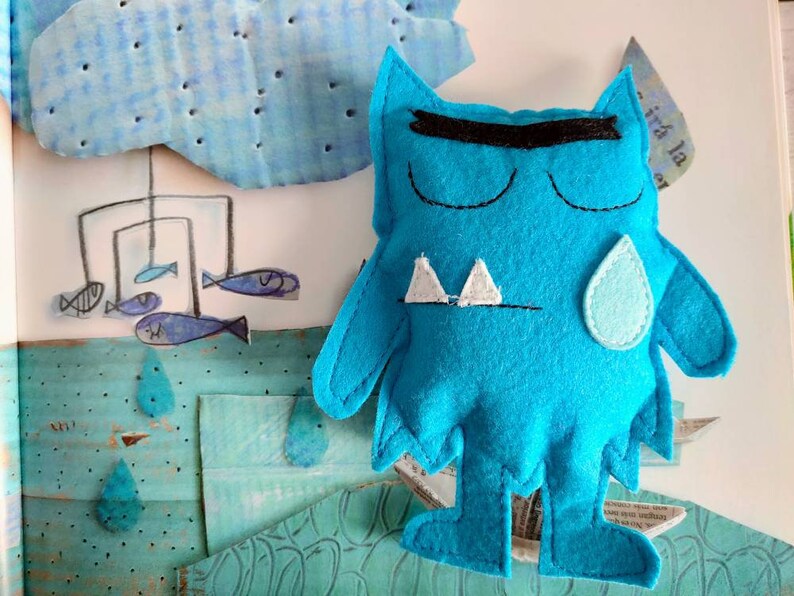 The Colour Monster 7 Monsters set | Etsy México