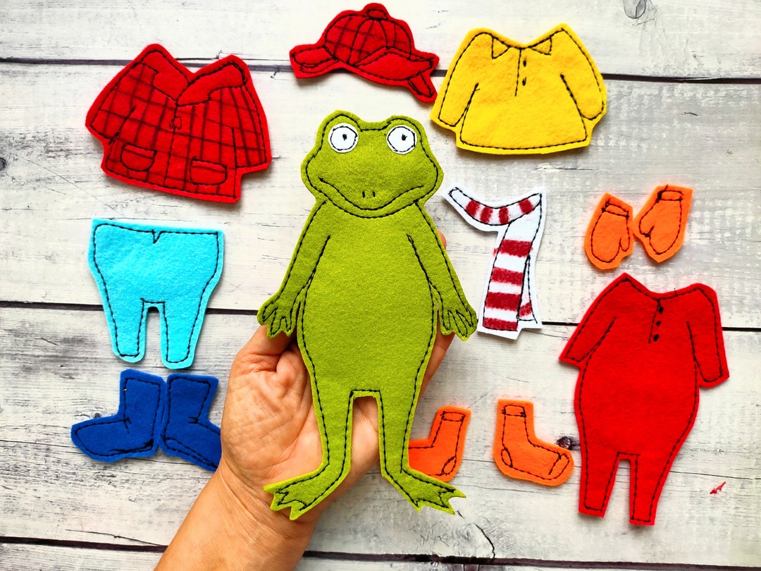 Froggy Gets Dressed (13 Pieces Included ) - Etsy