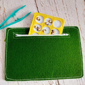 Fine Motor Skills Game. Bees Game Montessori Sensory Bin - Etsy