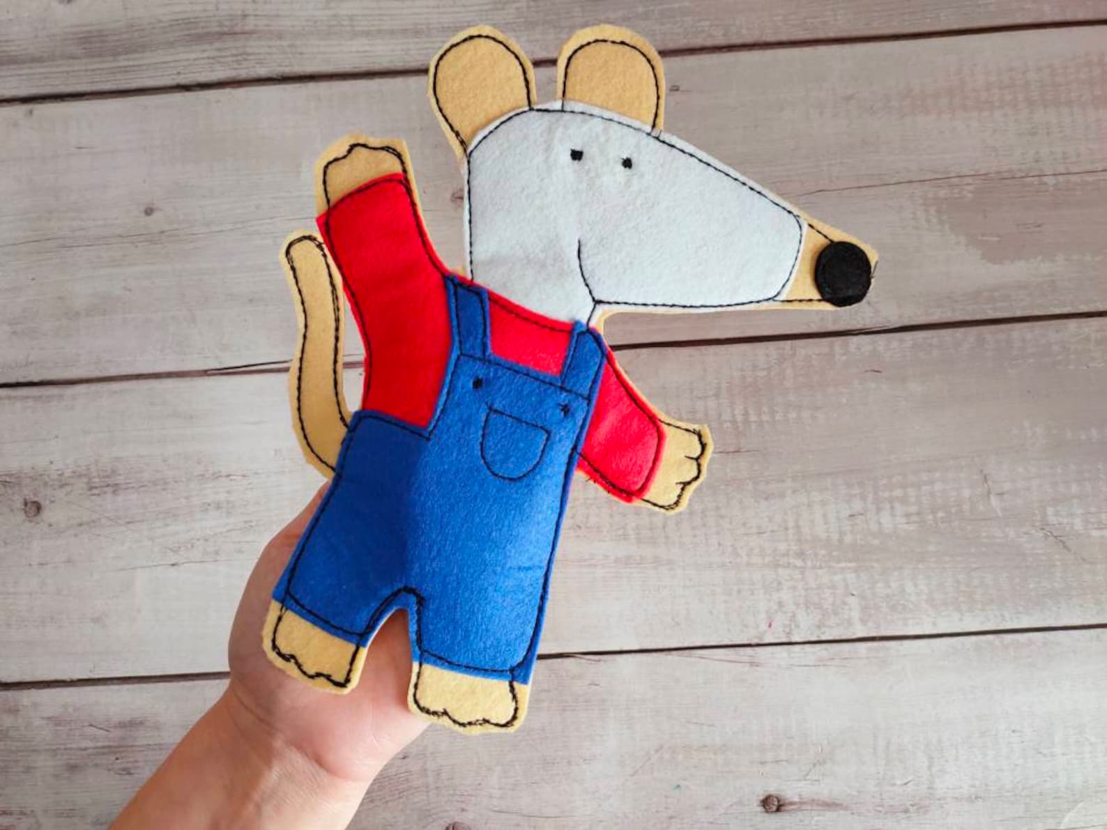 Maisy Mouse puppet Edition Mimi La Souris Mausi Maisy La - Etsy