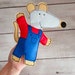 Maisy Mouse puppet Edition, Mimi La Souris, Mausi, Maisy La Ratona - Etsy