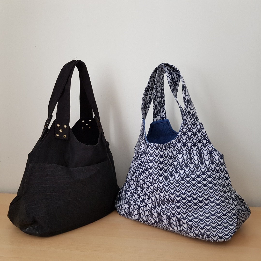 Patron du sac à main gina, Sac à main fourre tout, patron PDF de sac à ...