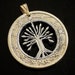 France Tree of Life 1 Euro Cut Coin Pendant With Necklace. Paris. - Etsy
