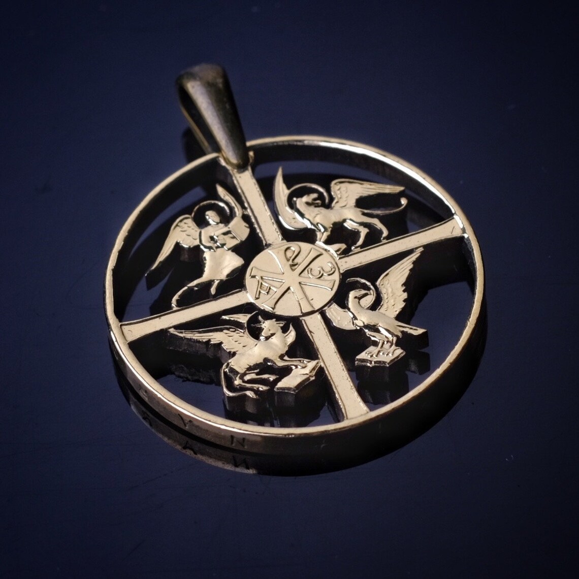2 Zł 2000 - Wielki Jubileusz Roku 2000 Poland Cut Coin Pendant. - Etsy