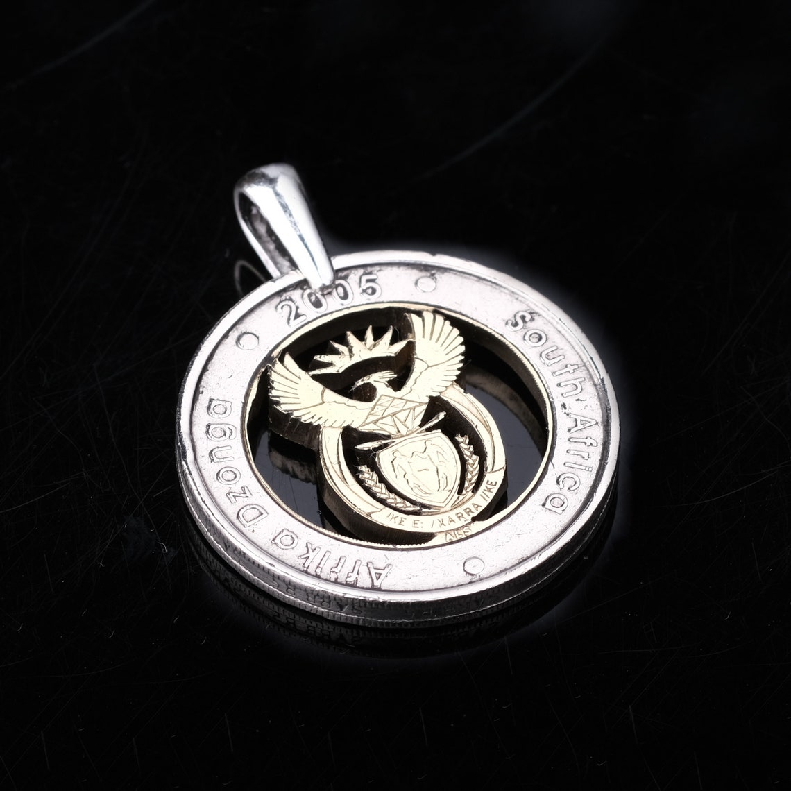 South Africa Coat of Arms With the Motto diverse People - Etsy