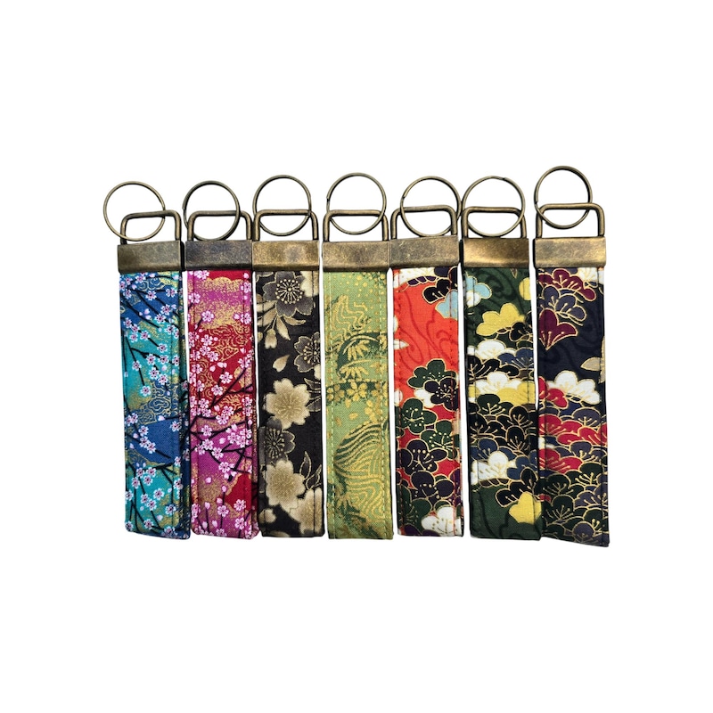 Key Fob Japanese Fabric - Etsy UK