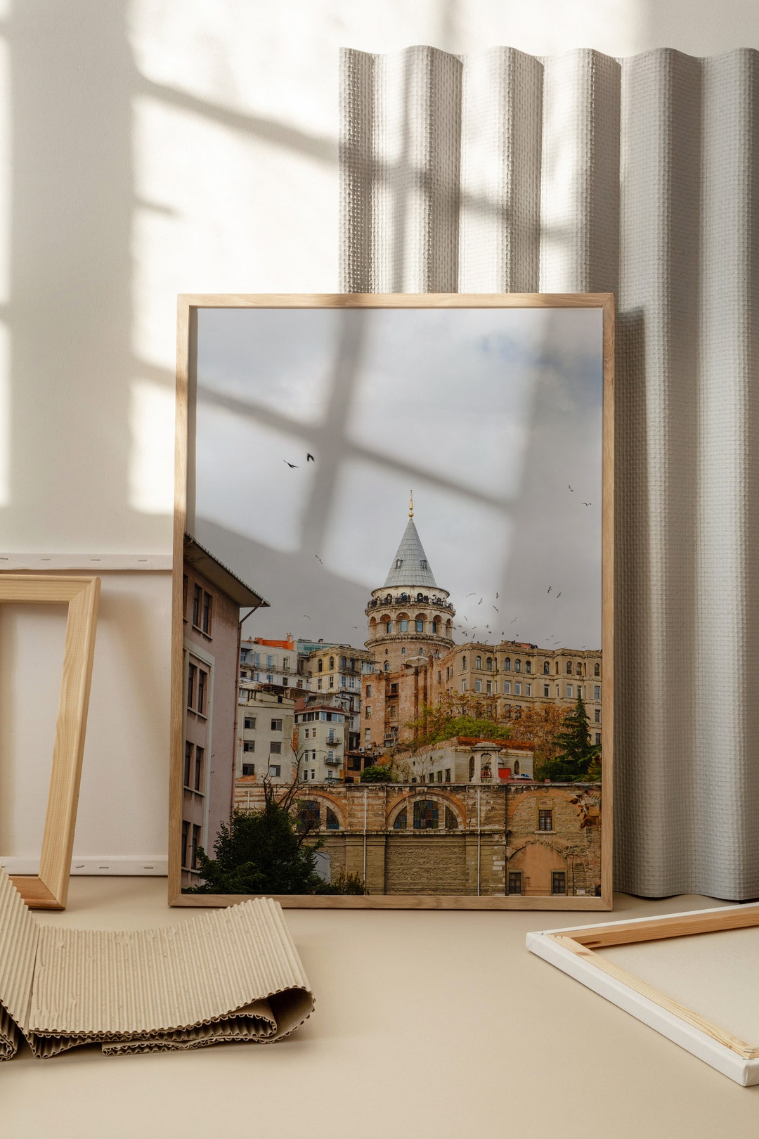 Galata Tower Framed Print, Wall Art, Istanbul Print, Turkey, - Etsy