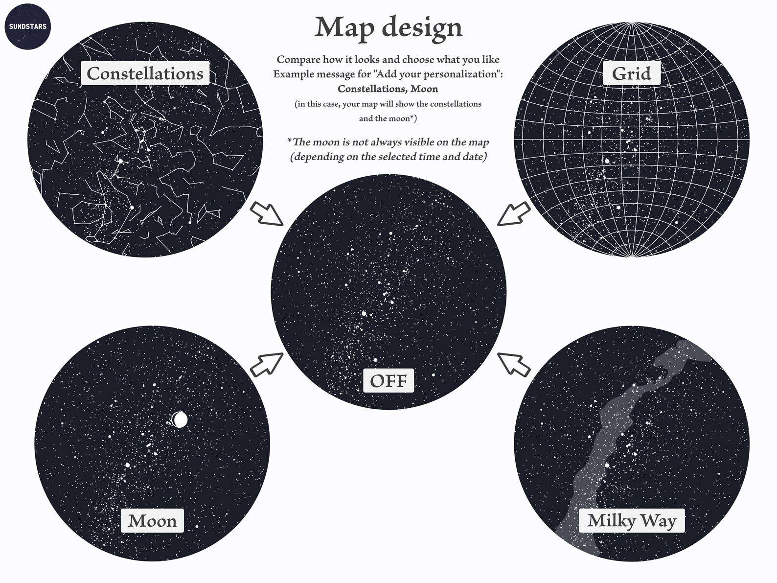 Custom Star Chart Celestial Map Home Decor Wall - Etsy