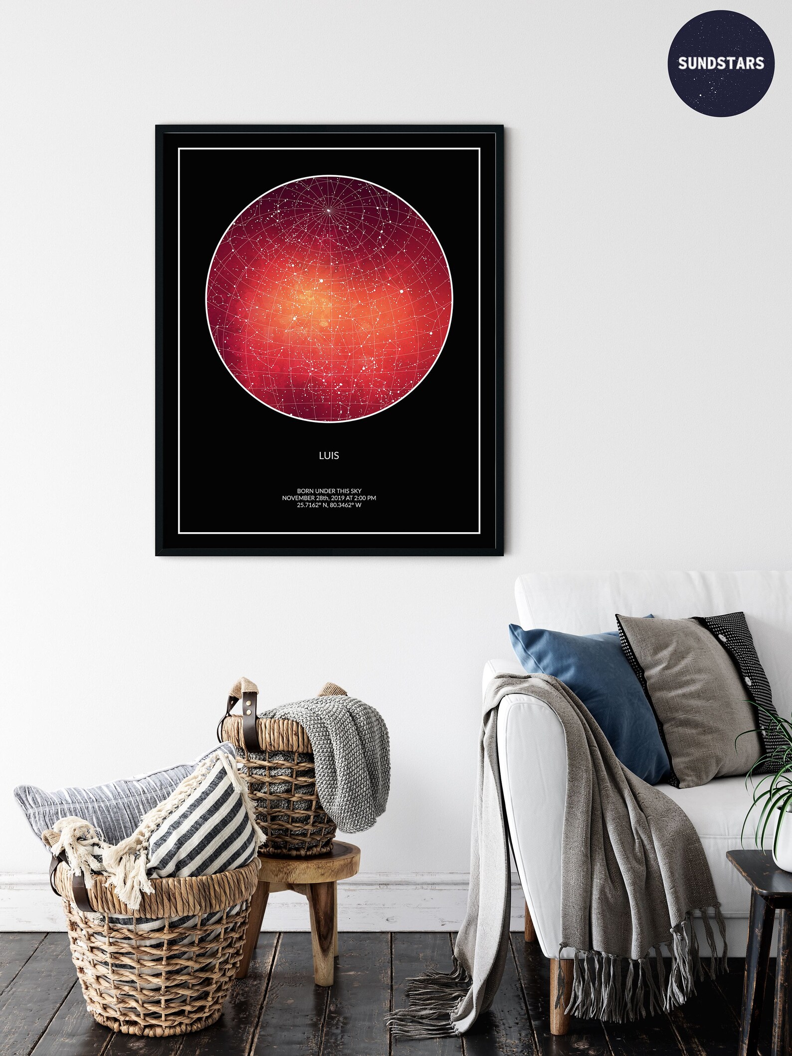 Constellation Map Star Chart Home Decor Astronomy Gift | Etsy