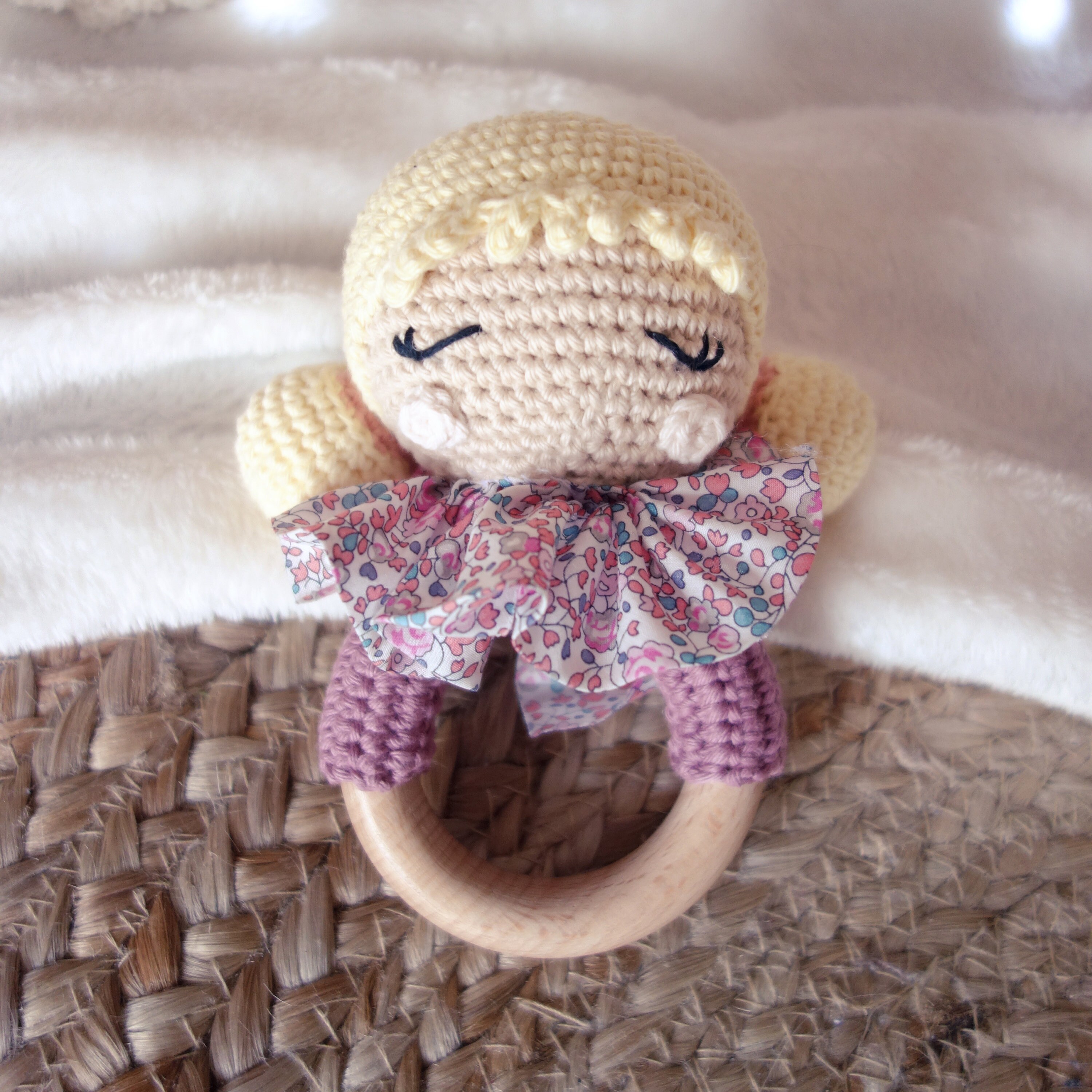 Louisa : Tutoriel Hochet Au Crochet Rattle Crochet Pattern - Etsy