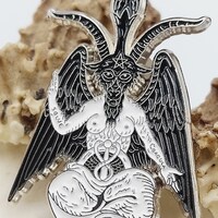 SATAN - Enamel Pin - Etsy