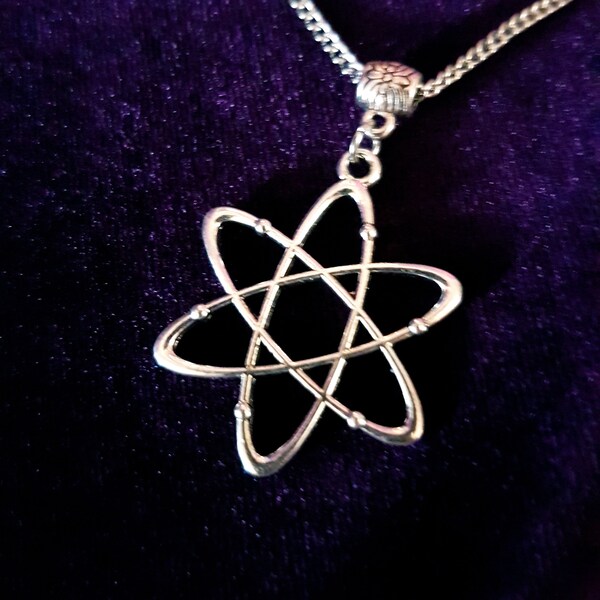 Atom Necklace - Etsy