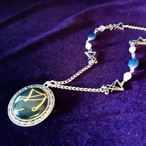 Dukante Sigil of Lucifer Medaillon - Occult Luciferian Seal of Lucifer ...