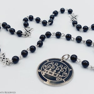 Sigil of Paimon Rosary - King Paimon Demonic Luciferian Lucifer ...