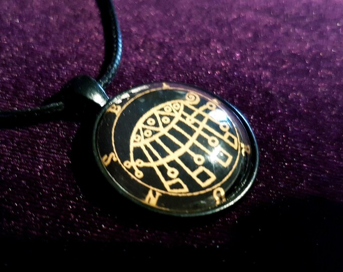Sigil of Bifrons Pendant - Occult Left Hand Path Goetia Demon Demonic ...