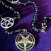 Sigil of Baphomet Rosary bessy Version Occult Rosary Left - Etsy