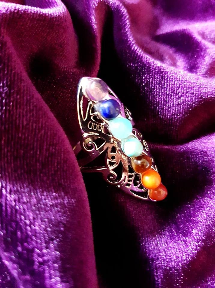 Chakra Gemstone Ring