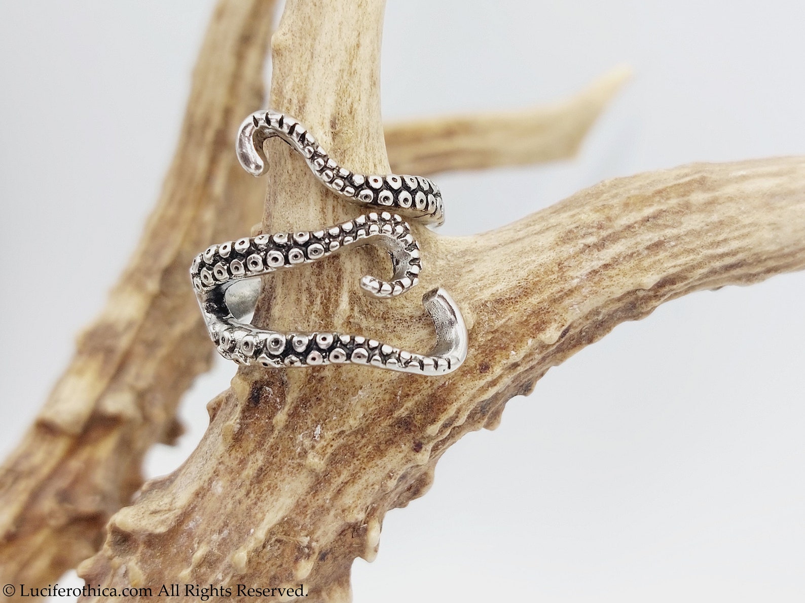 Cthulhu Tentacle Ring Cthulhu Ring Octopus H.P. Lovecraft - Etsy