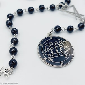 Sigil of Paimon Rosary - King Paimon Demonic Luciferian Lucifer ...