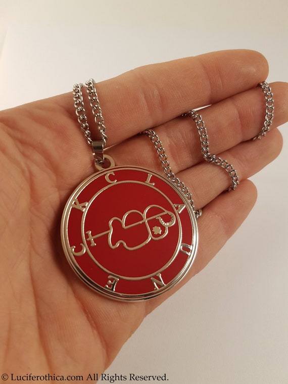 Sigil of Clauneck Medallion Occult Demon Wealth Money Riches | Etsy Ireland