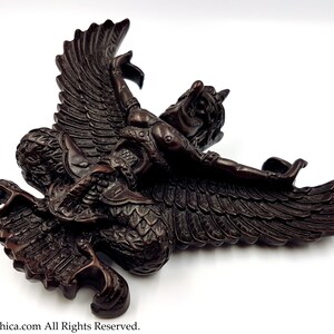 Garuda Wall Statue - Hanging Garuda Hindu Buddhist Jain Mythology Eagle ...