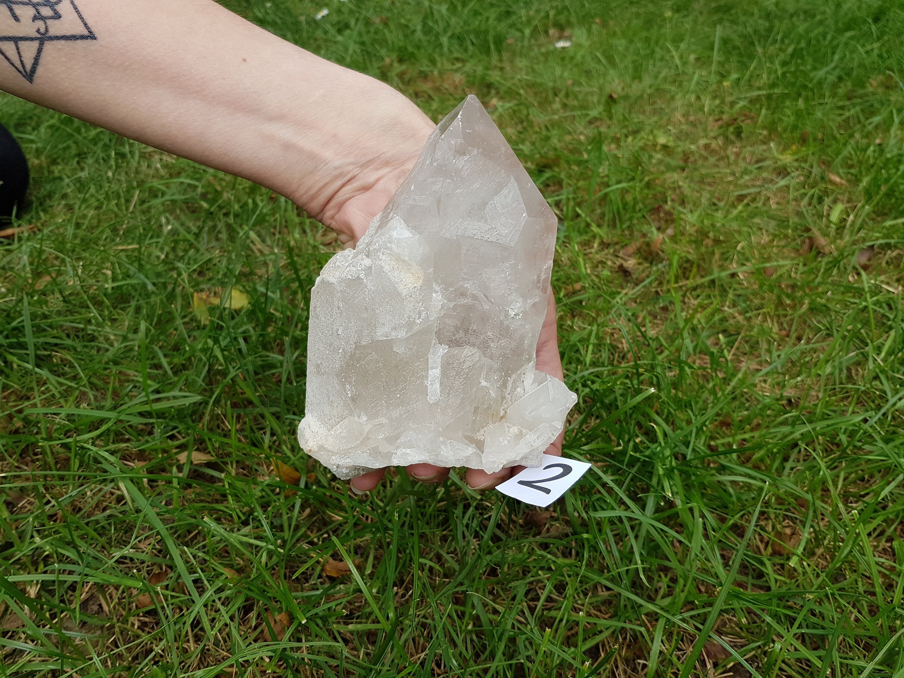 Raw Chuncks of Crystal Quartz Gemstone (8 pieces available)