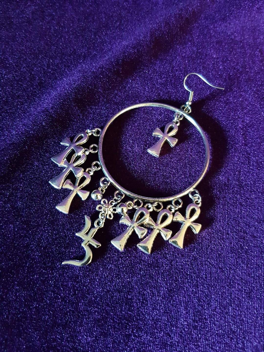 Sopor Aeternus Ankh Earrings Jusa Sigil Sopor Aeternus Symbol Goth ...