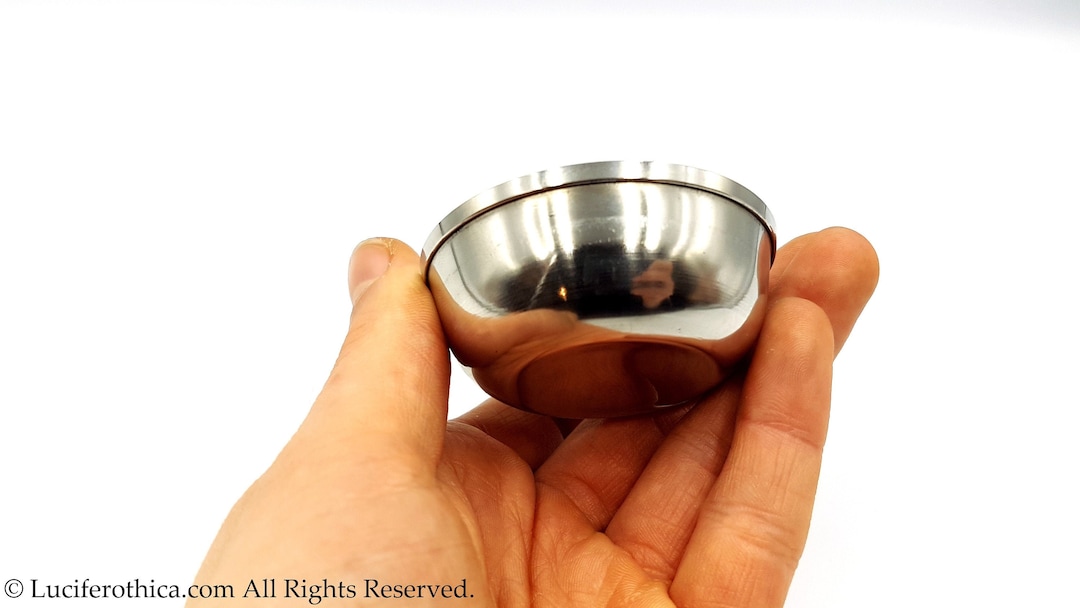 Stainless Steel Offering Bowl - Wicca Cauldron Offering Bowl Steel ...