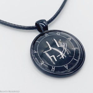 Sigil of Agaliarept Pendant - Occult Demon Goetia Dictionary Infernal ...