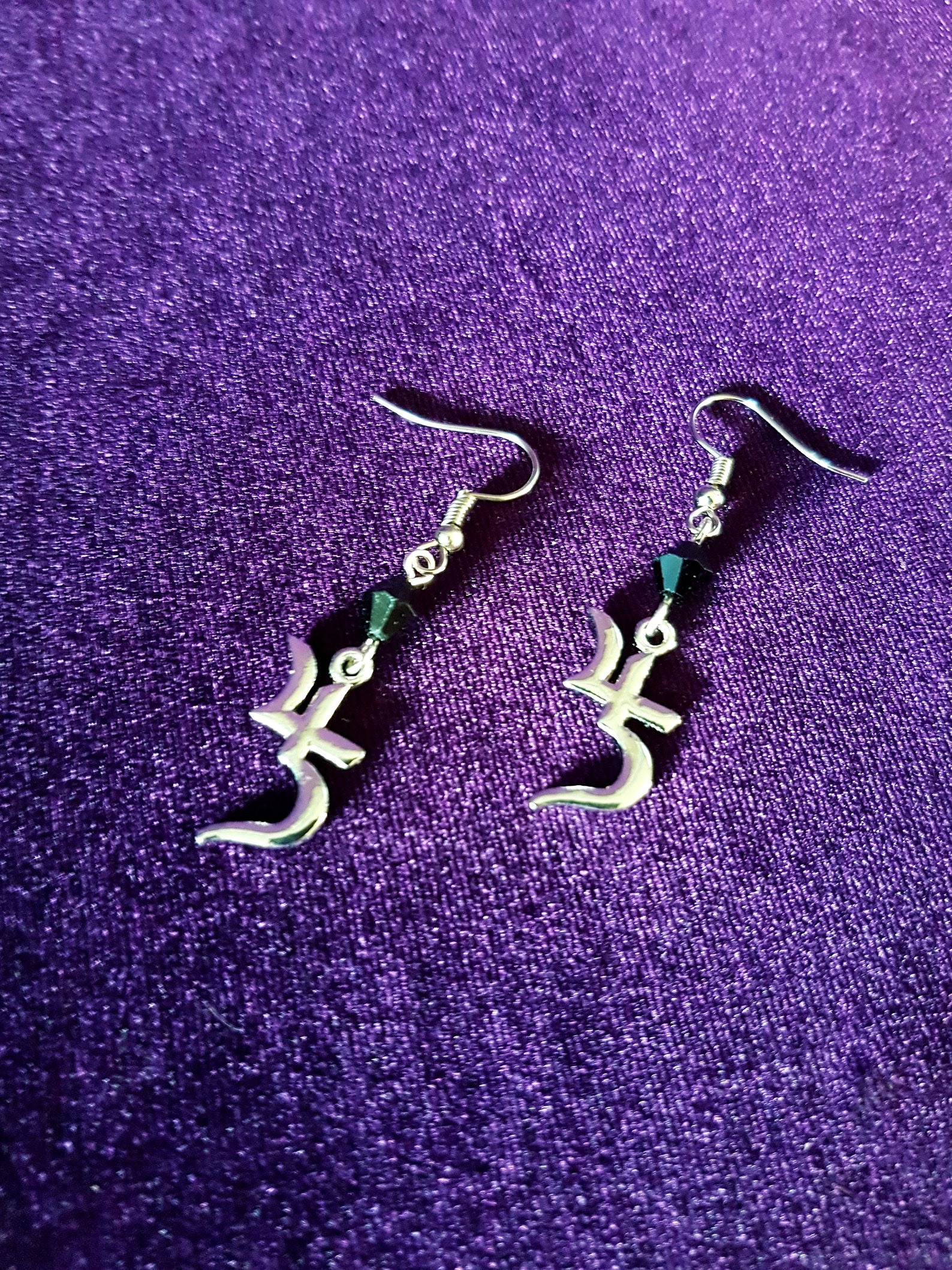 Sopor Aeternus Jusa Earrings 2 Styles Jusa Sigil Sopor Aeternus Symbol ...