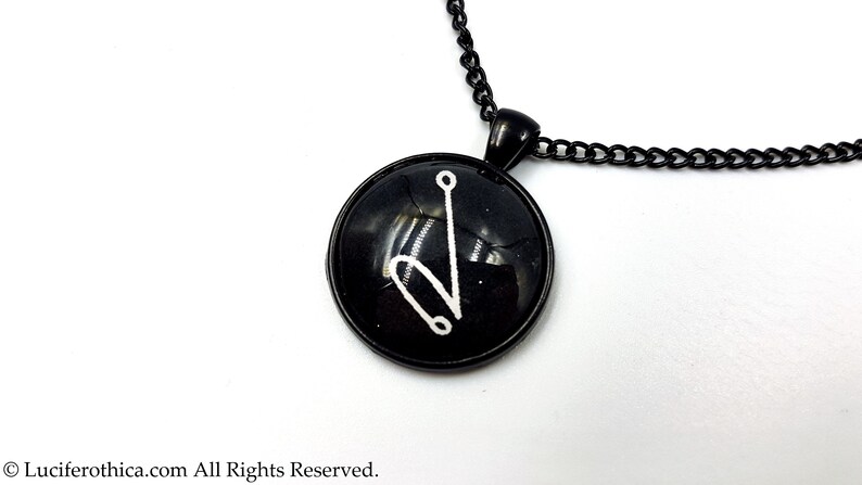 Sigil of Azazel Necklace Occult Left Hand Path Satanic Goth - Etsy