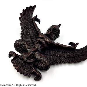 Garuda Wall Statue - Hanging Garuda Hindu Buddhist Jain Mythology Eagle ...