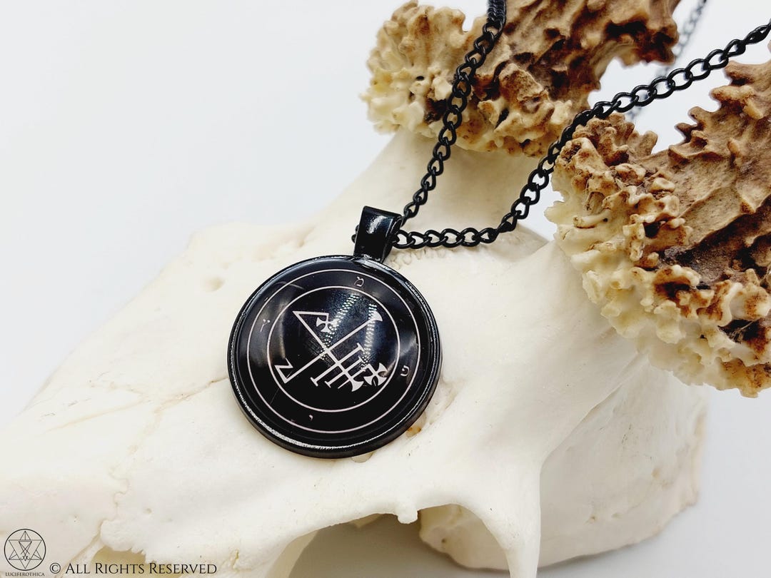 Sigil of Mephistoles Necklace - Occult Demon Faust Mephisto Wittenberg ...