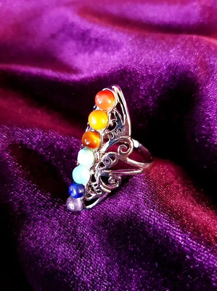 Chakra Gemstone Ring