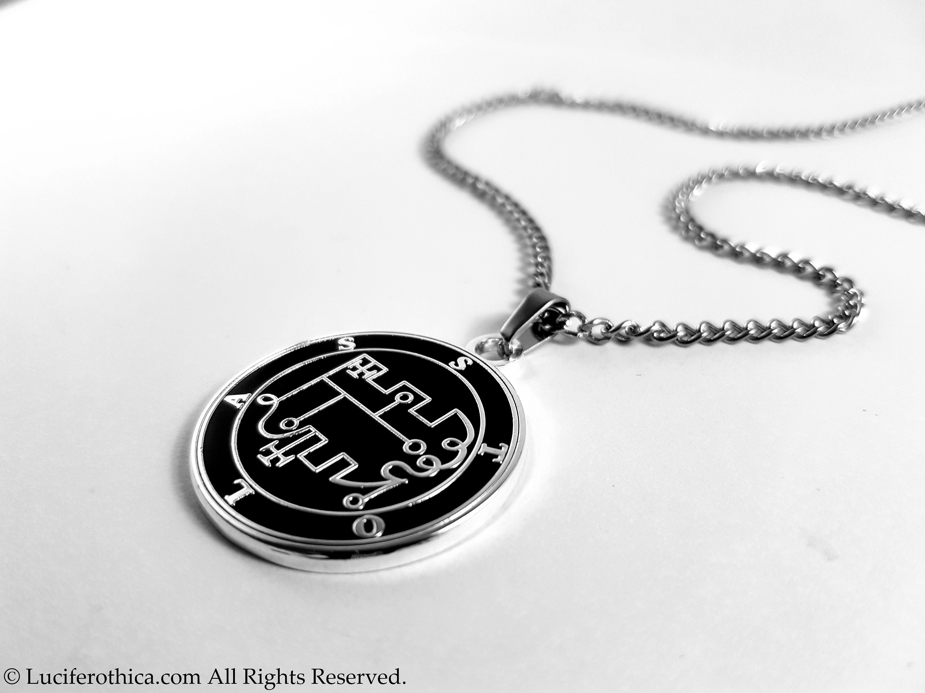 Sigil of Stolas Pendant Medallion