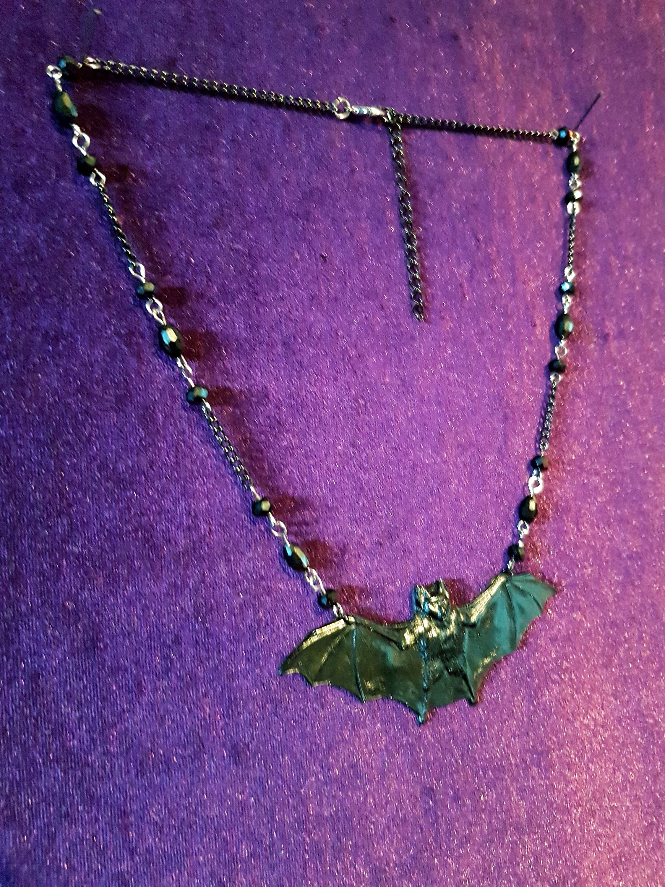 Vampire Bat Necklace