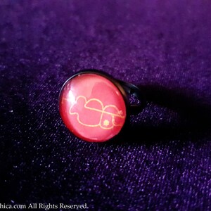 Sigil of Clauneck Ring - Occult Demon Wealth Money Riches Solomon ...