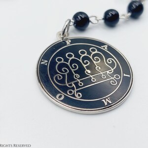 Sigil of Paimon Rosary - King Paimon Demonic Luciferian Lucifer ...