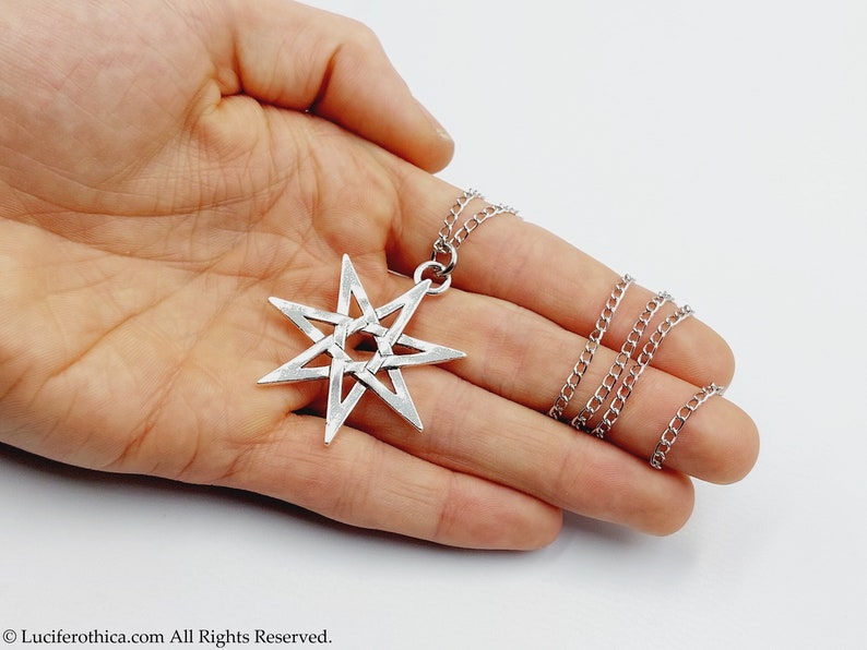 7 Pointed Pleiadian Elven Star 2 Style Options Sumerian - Etsy