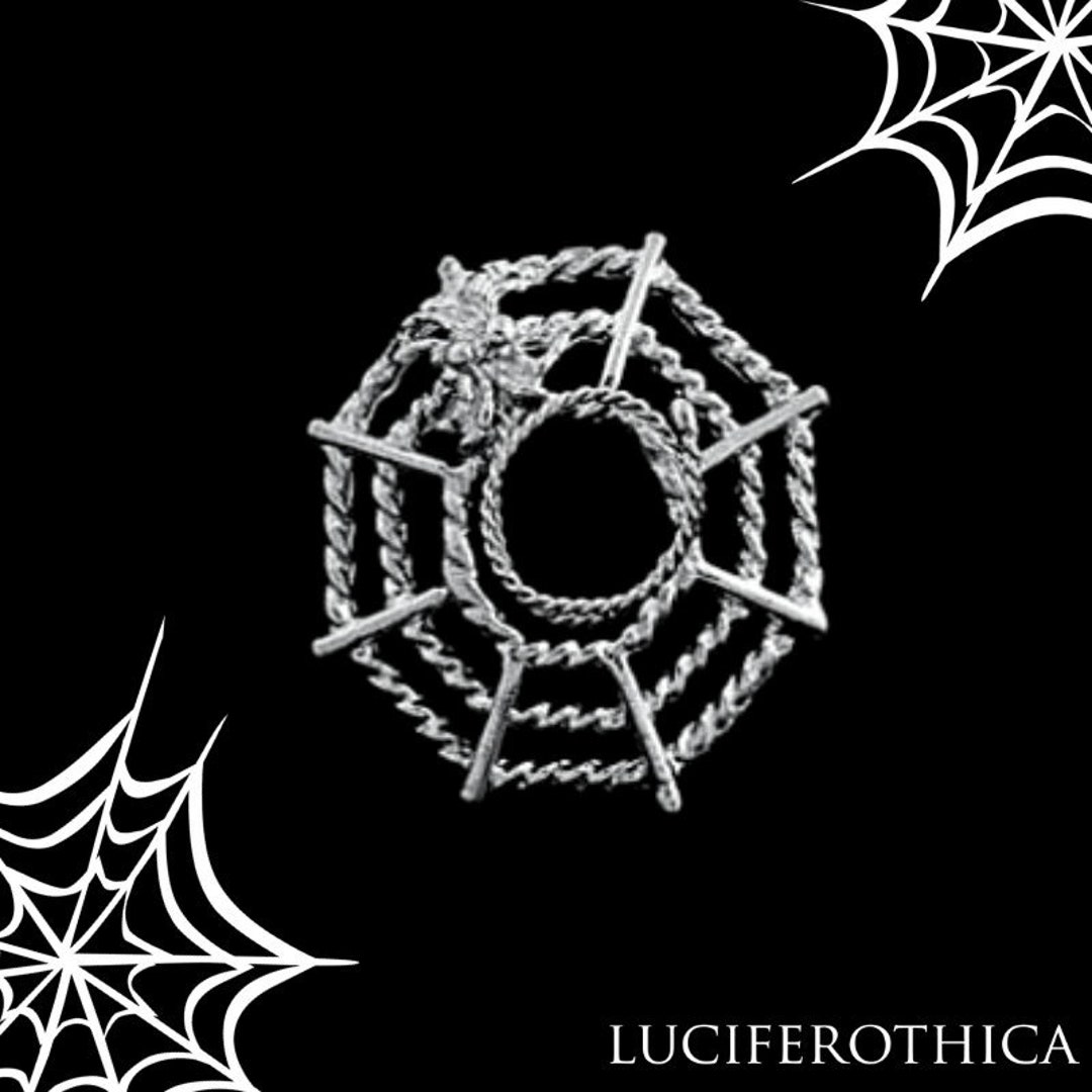 Spider Web Nipple Jewel Gothic Cob Web Piercing-like - Etsy