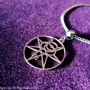OTO Ordo Templi Orientis Mark of the Beast Stainless Steel Pendant ...
