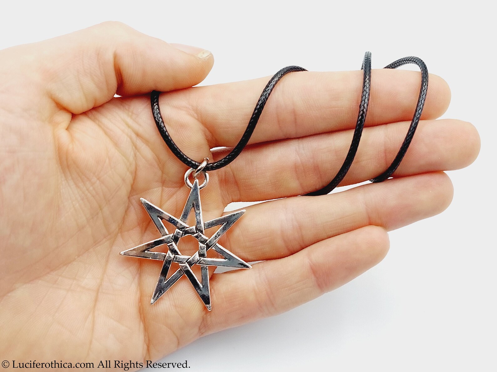 7 Pointed Pleiadian Elven Star 2 Style Options Sumerian Star of Inanna ...