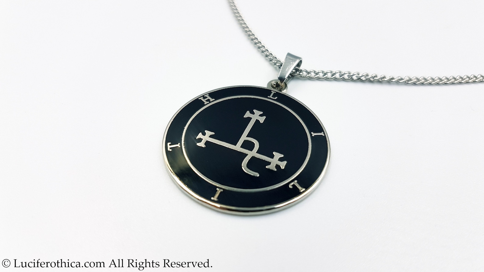 Sigil of Lilith Pendant Medallion Left Hand Path Seal of - Etsy